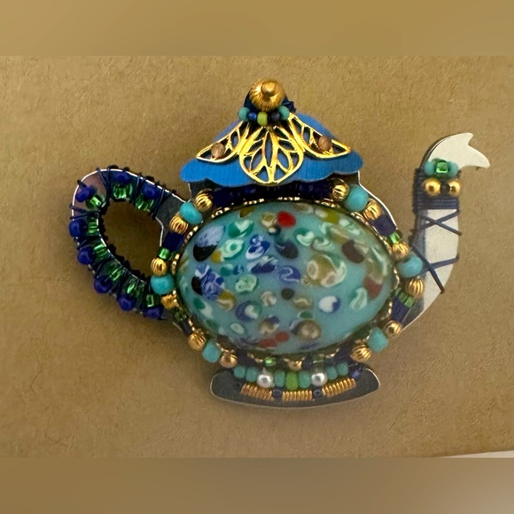 Liz Tech | Jewelry | Liztech Liz Tech Artist Handcrafted Teapot Tea ...